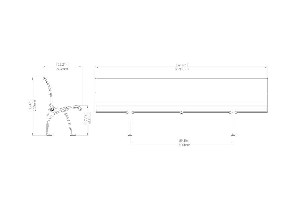 ISLAND BENCH - Alex Zanda